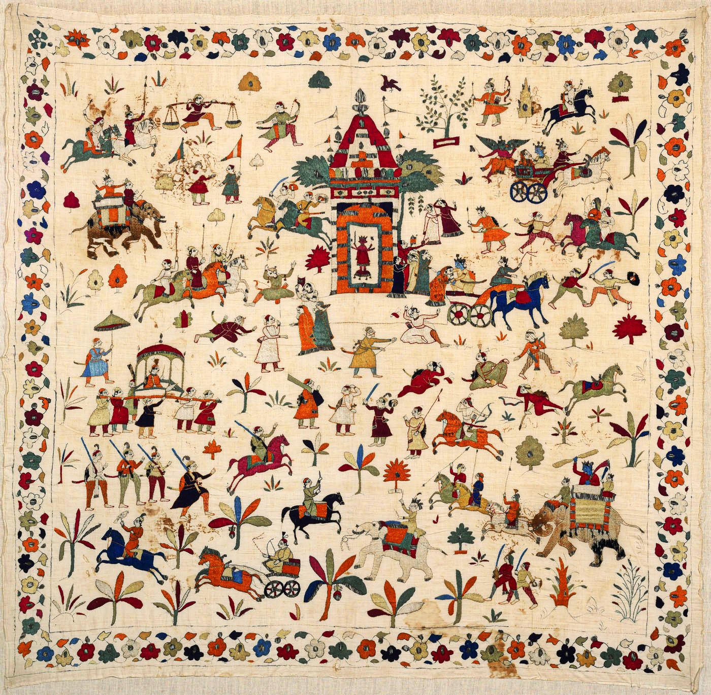 Chamba Rumal: Art of Indian Storytelling in Embroidery – GoTravelTrek