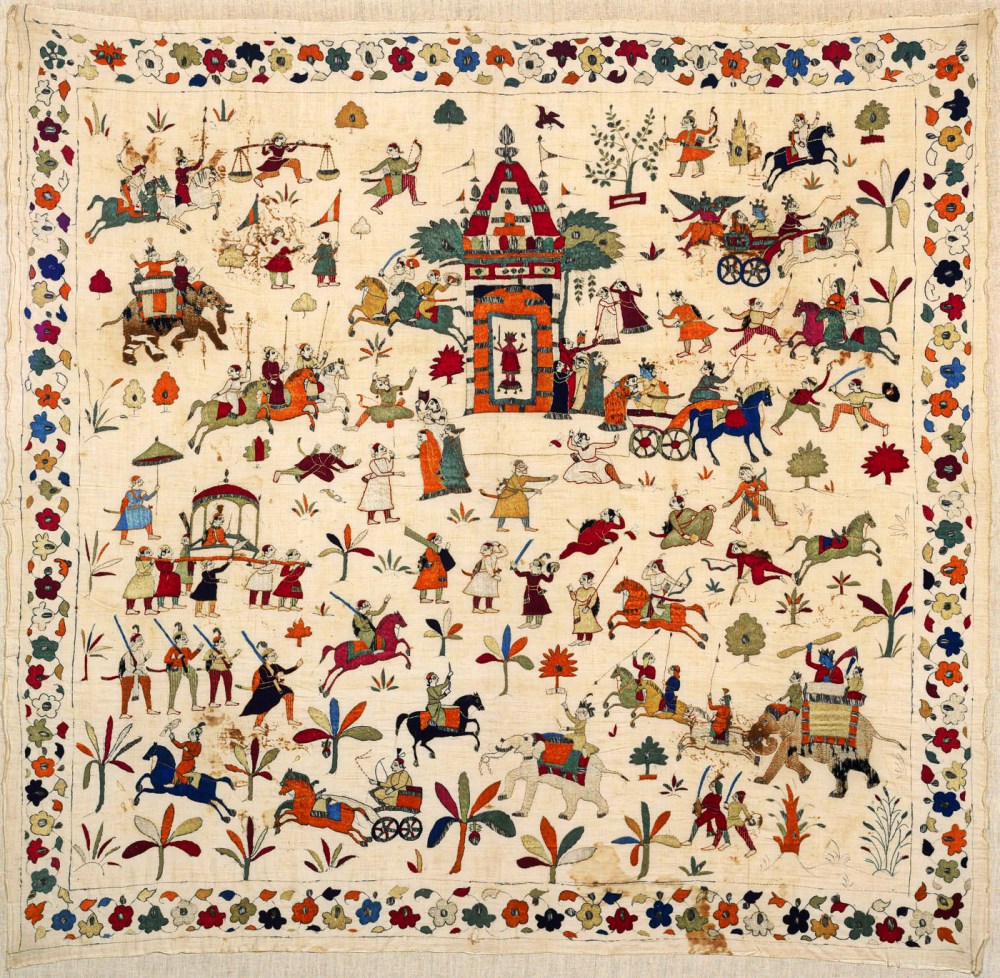 Chamba Rumal: Art of Indian Storytelling in Embroidery – GoTravelTrek